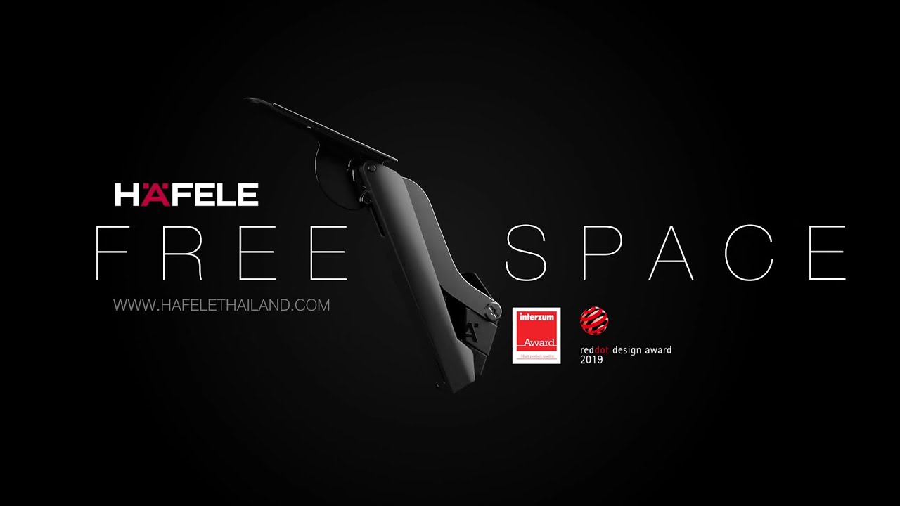 อุปกรณ์บานเปิดเฟอร์นิเจอร์ ในกลุ่ม Free space - Hafele Thailand